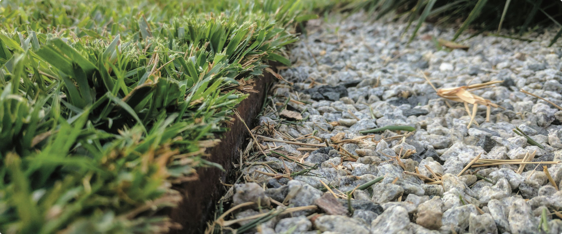 In-Ground Garden Edging Solutions - Rigidline - Straightcurve